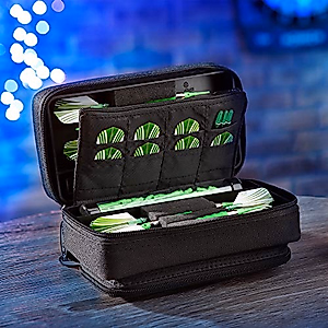 Casemaster by GLD Products Casemaster Plazma Pro Dart Case with Black Zipper and Phone Pocket