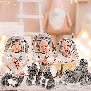 Meooeck 5 Pcs Koala Bear Stuffed Plush Animal Mum and Baby Koala Plush Toy Koala Doll Toy Gift for Birthday Baby Shower Valentine's Day Party Decoration, 11.8 Inches and 5.5 inches