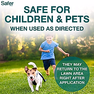 Safer Brand 9335SR Lawn Restore Natural Lawn Fertilizer - Non-Burning Fertilizer - 9-0-2 NPK - Covers up to 5,000 Sq Ft