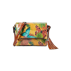 Patricia Nash Corfu Crossbody Watercolor Butterfly Print One Size
