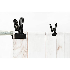 Harfirbe 7x5ft/2.2x1.5m White Wood Backdrops Wooden Backgrounds for Photography Studio