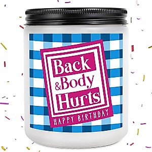Happy Birthday Candles for Women Men Funny Birthday Gifts for Her and Him Birthday Gift Ideas for Friends Mom Wife Teacher Coworker Bestie BFF Mom Grandma Sister Aunt Wife Cute Birthday Candles