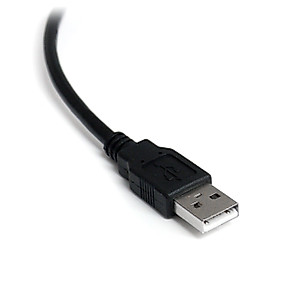 StarTech.com USB 3.0 to Gigabit Ethernet Adapter - 10/100/1000 NIC Network Adapter & StarTech.com USB to Serial Adapter - 1 Port - FTDI USB UART Chip - DB9 (9-pin) - USB to RS232 Adapter,Black
