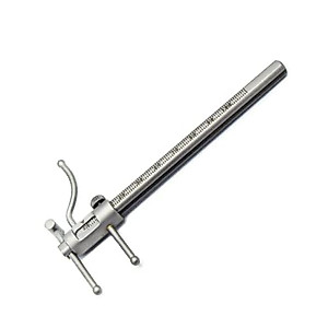 MEDSPO Professional Dental Orthodontic Gauge | Bracket Height Moveable Adjustable Locator | Positioning Measuring | Dentist Lab Measuring Instruments (Dental Venus Apollo Gauge)