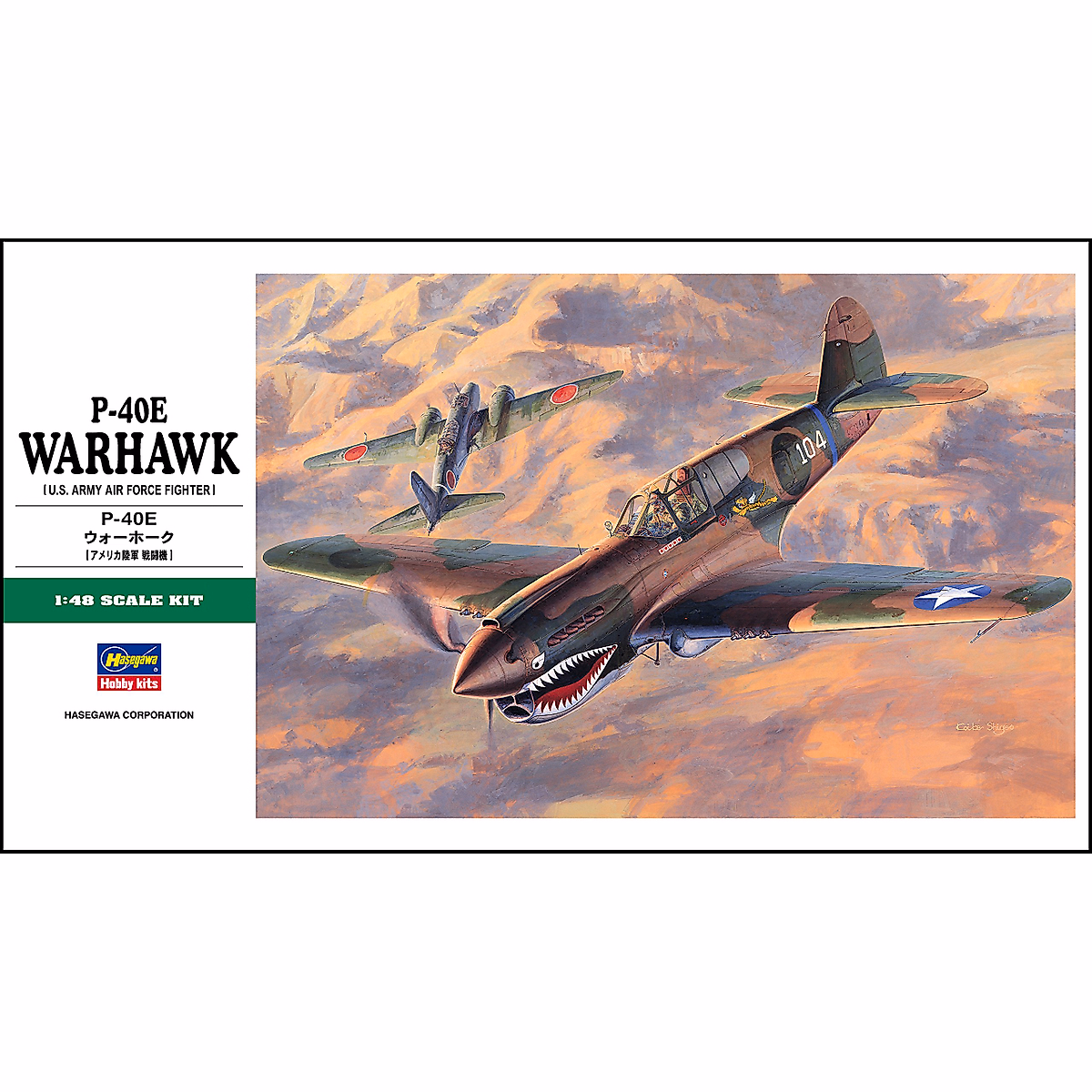 Hasegawa 1/48 P-40E Warhawk