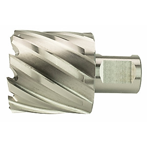 Steel Dragon Tools 1-9/16" x 1" High Speed Steel Annular Cutter with 3/4" Weldon Shank