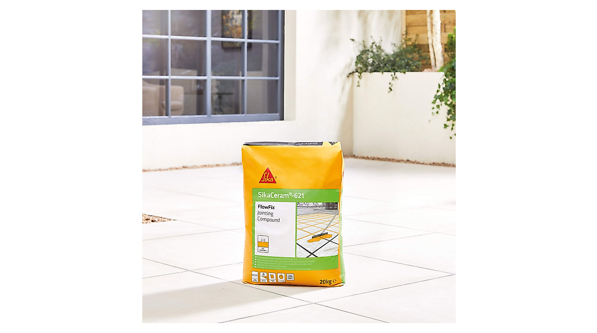 Sika 621 FlowFix Jointing Compound - Light Grey Grout