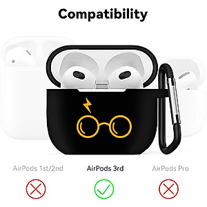 NIKWIOLB Case Compatible for Airpods 3 2021 3rd Generation Case Cover for Women Men Premium Skin Silicone Full Protective Case Cover for Airpod 3 Gen with Keychain