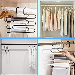 Btibpse Oval Closet Rods Heavy Duty Aluminium Alloy Wardrobe Rod Application Clothes Hanging Oval Rod 18/20/24/31/39 Inch for Closet Wardrobe (Black, 39")