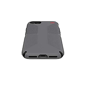 Speck iPhone SE Case - Drop Protection - Fits iPhone 8 & iPhone 7 & Phone SE (2022), iPhone SE (2020) - Scratch Resistant Cases - Slim with Extra Grip & Soft Touch Coating - Grey, Black, Red Presidio2