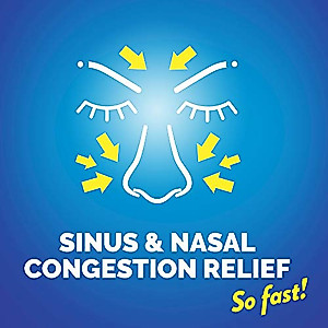 Alka-seltzer Plus Cold & Flu, Power Max Cold and Flu Medicine, Night, For Adults with Pain Reliever, Fever Reducer, Cough Suppressant, Nasal Decongestant, Antihistamine, 36 Count