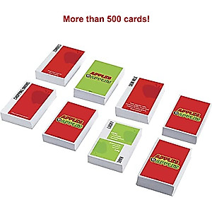 Mattel Games Apples to Apples Card Game, Family Game for Game Night with Family-Friendly Words to Make Crazy Combinations