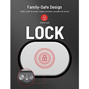 PARIS RHÔNE Air Fryer Oven 19QT, Family-Sized Toaster Oven, Convection Oven with Child Lock, Fits 12-inch Pizza, 6-Slice Toast, Button & Knob-Controlled Kitchen Appliance, Dishwasher Safe (19QT)