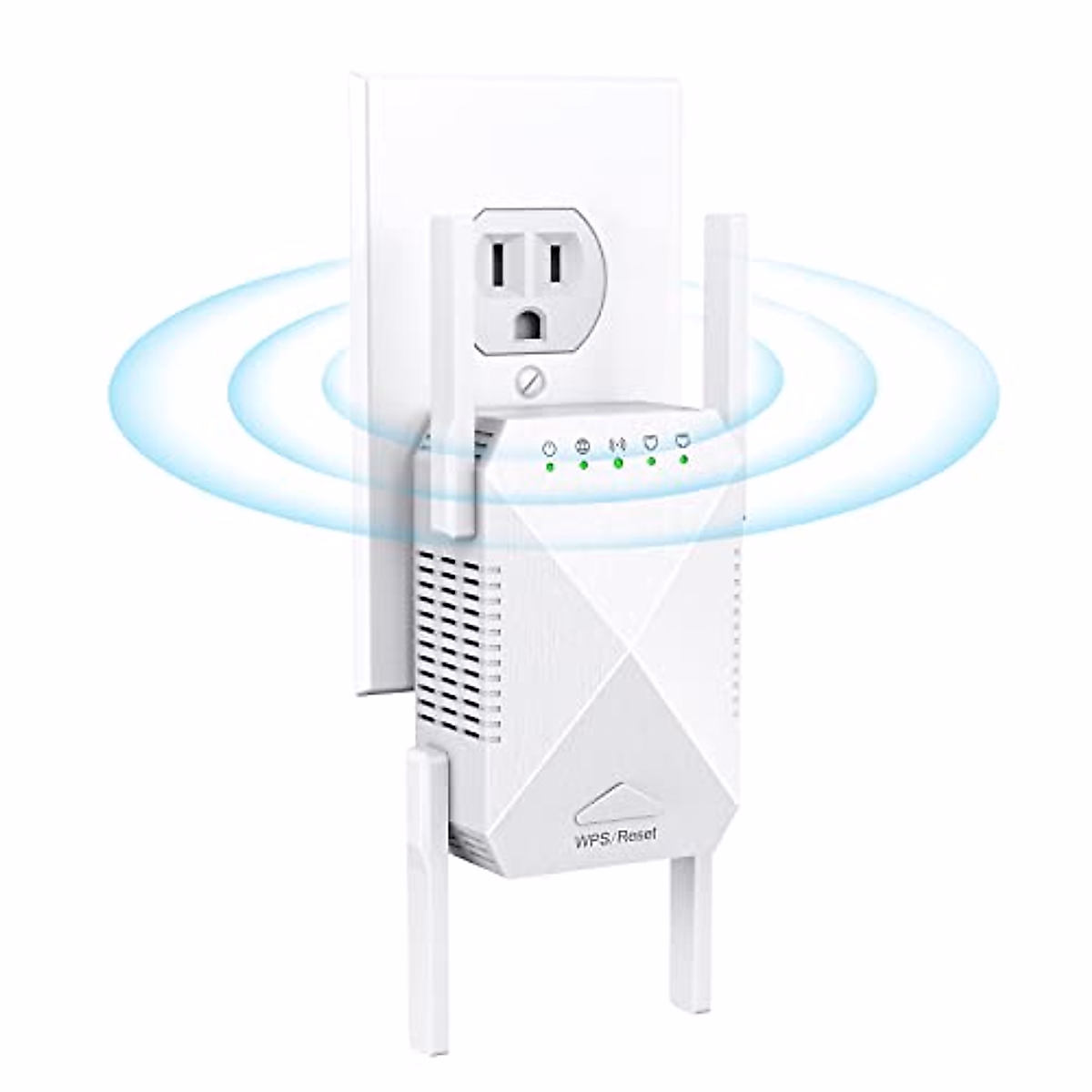 WiFi Extender, 2023 Fastest WiFi Booster 1200Mbps Dual Band (5GHz/2.4GHz) WiFi Extenders Signal Booster for Home, Internet Booster WiFi Repeater Covers up to 10000sq. ft and 45 Devices