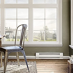 Cadet F Series 30" Electric Baseboard Heater (Model: 2F500-1W Part: 05530), 1710 BTU, 120 Volt, 500 Watt, White