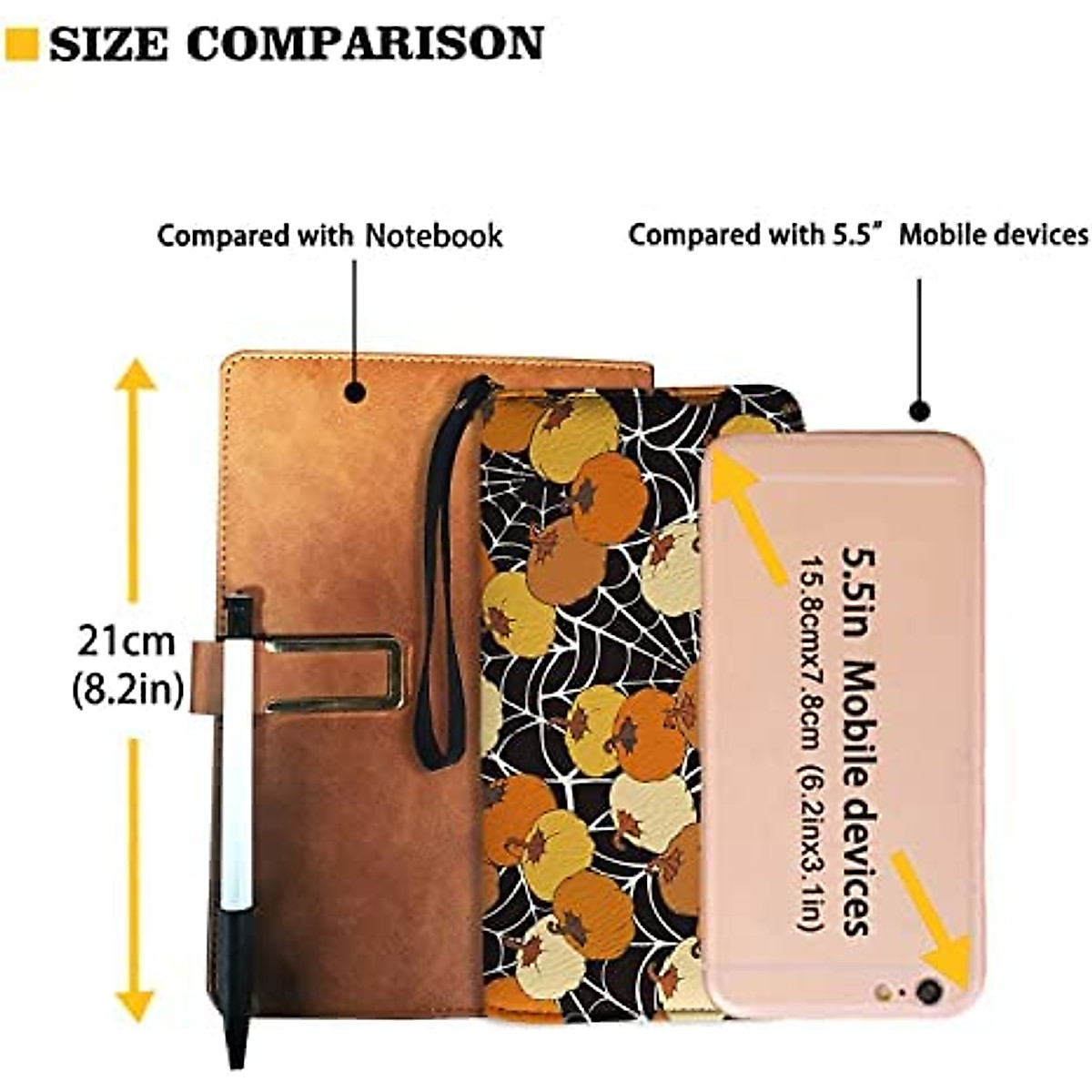 Dremagia Card Holder Clutch Leather Purse for Women, Durable Zip Around Long Wallet with Wrislet, Psychedelic Mushroom Print