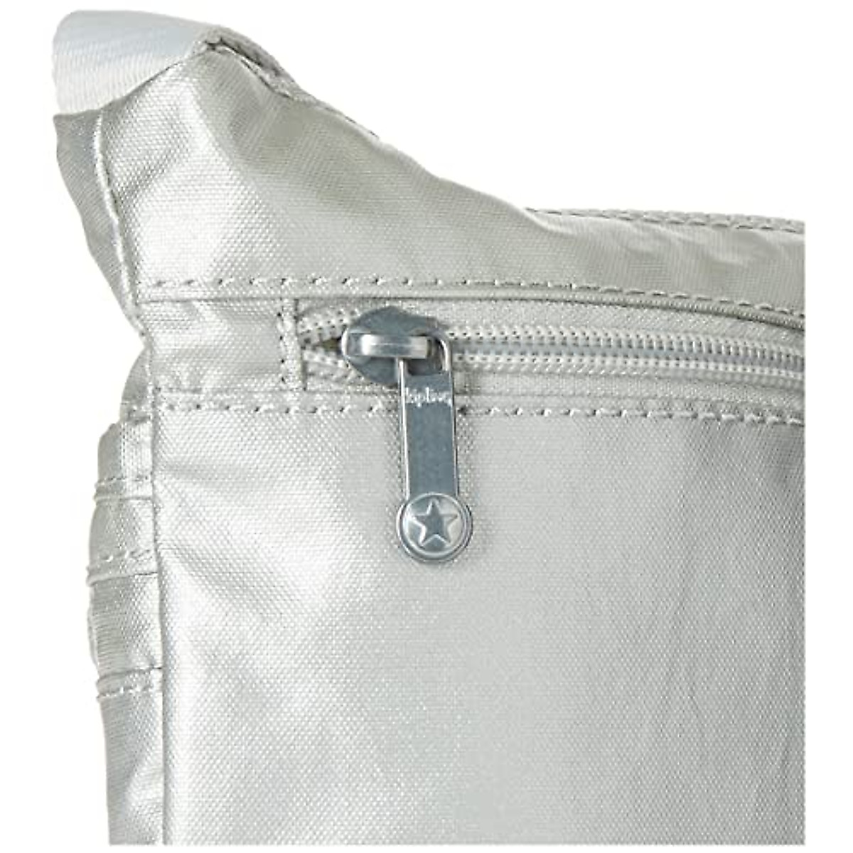 Kipling Women's Arto Small Crossbody, Lightweight Everyday Purse, Casual Shoulder Bag, Bright Metallic