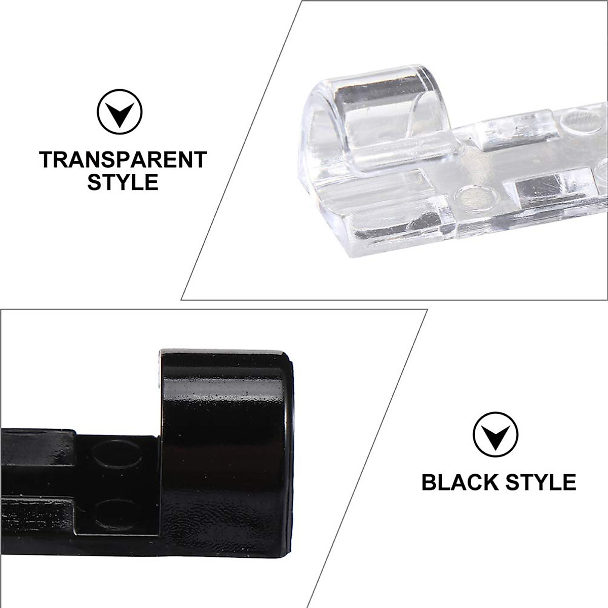 120pcs Fastener Wire Home Cable Fixation Cord Cable Organizer Cord Management Self-Adhesive Cable Clips Cord Organiser Self-Adhesive Cable Clamp Cable Clamps Small TPR Fixing Seat