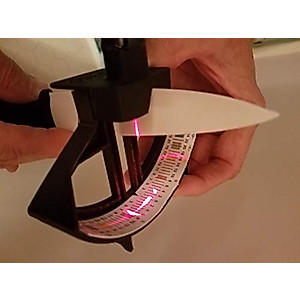 Laser Knife Edge Reader- See how sharp your knife is with laser precision. For use with sharpening stones and professional equipment.