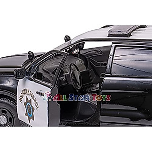 Motormax 1/24 CHP California Highway Patrol B&W Ford PI Utility Police SUV