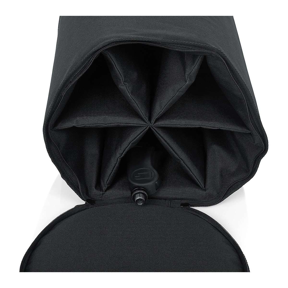 Gator Frameworks Microphone Stand Carry Bag - Holds up to (6) Tripod Style Mic Stands, Up to 42"; (GFW-MICSTDBAG)