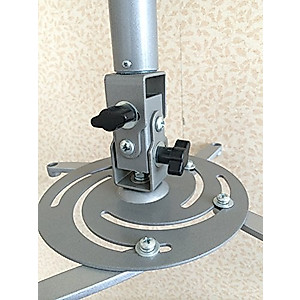 XtremPro Projector Ceiling Mount Universal Extension, Tilt 30 Degree 360° Degree Max 22Lbs Load Capacity - Black (41037)