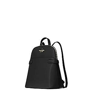 Kate Spade New York Staci Dome Saffiano Leather Medium Backpack Black