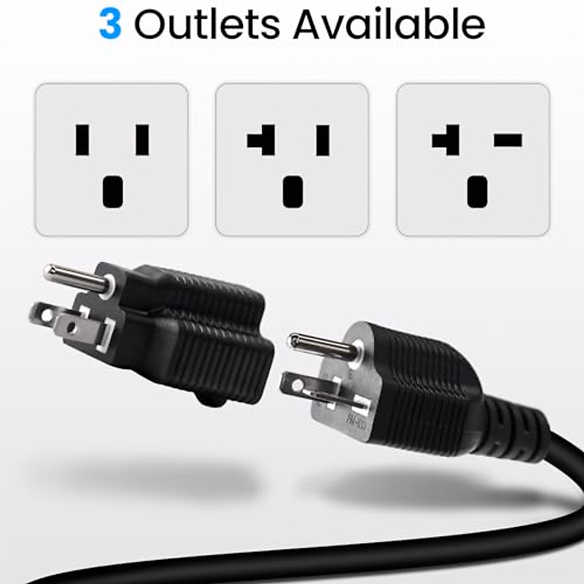 Vschnel Level 2 EV Charger, 16A 110-240V 17ft Portable Electric Vehicle Charger, NEMA 6-20 with NEMA5-15 Adapter Plug for J1772 Electric Cars