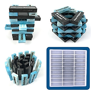 Resin Molds, Game Silicone Molds, Family Gathering Game, House Party Game, Creative Gift, DIY Molds