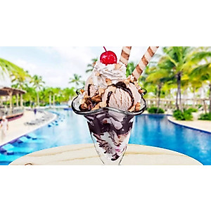 Qicfrk 50 Pack Clear Plastic Dessert Cups ​5 oz Parfait Cups with Lids Disposable Mini Square Cup Shooter Cup Dessert Shooters Lids Appetizer Cups for Puddings,Ice Cream