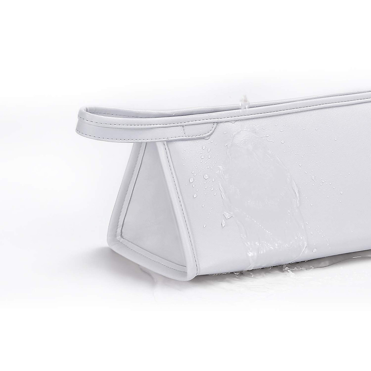 Buwico PU Leather Travel Case Portable Storage Bag for Dyson Airwrap Styler,Waterproof Anti-scratch Dustproof Shockproof Protection Organizer Travel Gift Case (Black)