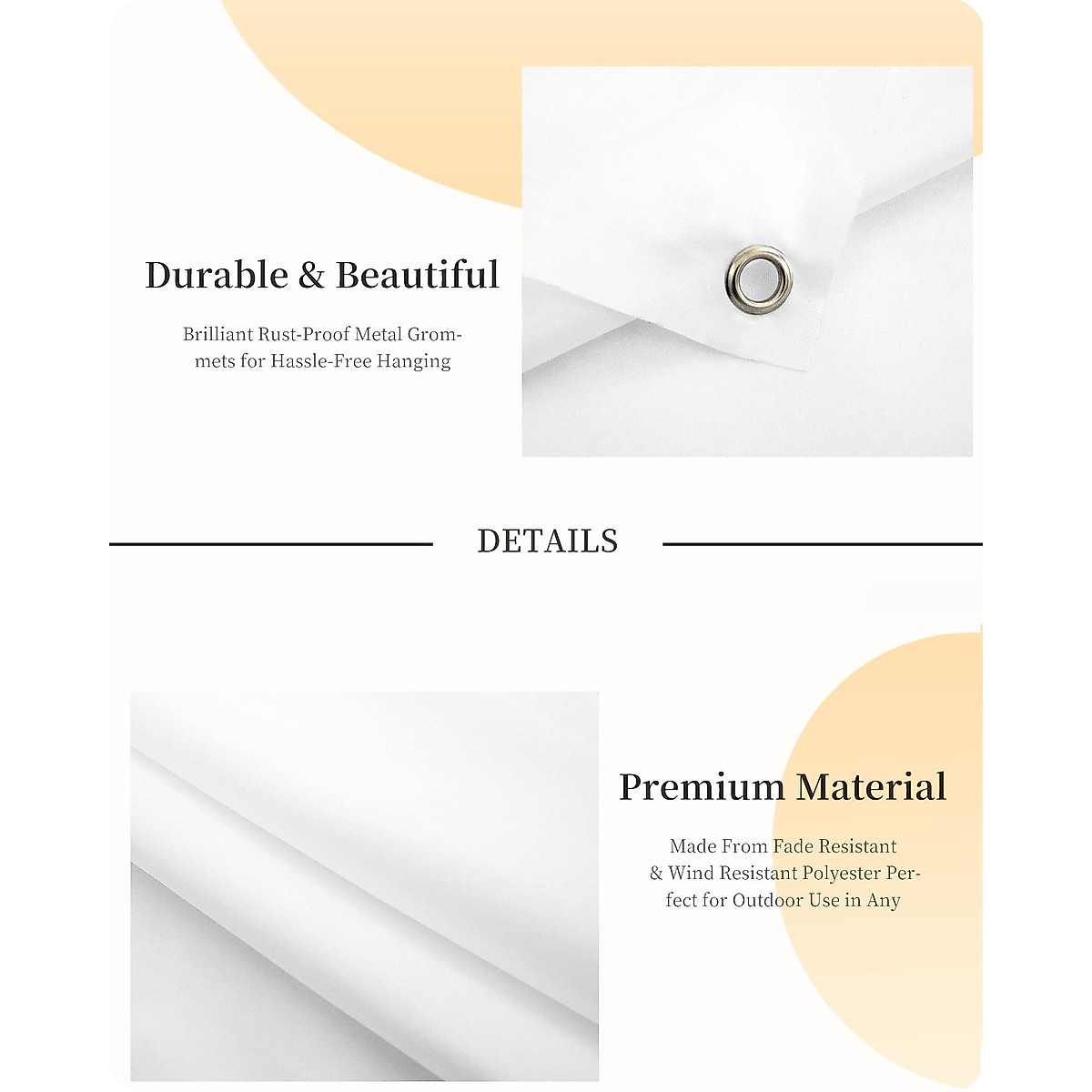 Custom Banners and Signs Customize for Outdoor Indoor, Personalized Photo Text Polyester Banner Decoration Backdrop for Halloween Christmas Business Party Birthday Graduation Wedding Event (4'x6')