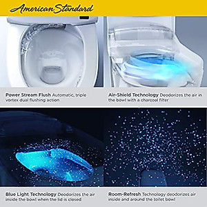 American Standard 297AA204-291 Advanced Clean 100 SpaLet Toilet, Alabaster White