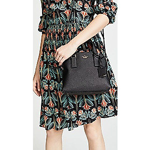 Kate Spade New York Women's Small Lottie Satchel, Black, One Size