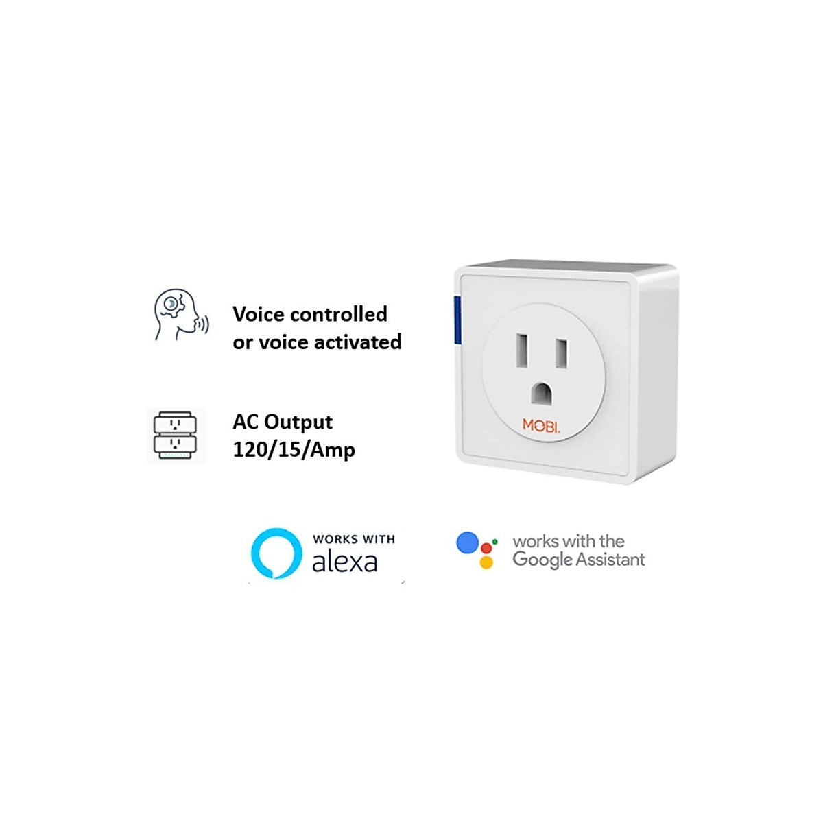 MobiCam WiFi Wireless Baby Camera Monitor, Hd Surveillance Video, Two-Way Talk, Night Vision Motion, Remote Surveillance Cam System, Smart Home Starter Kit Plus Smart Plug