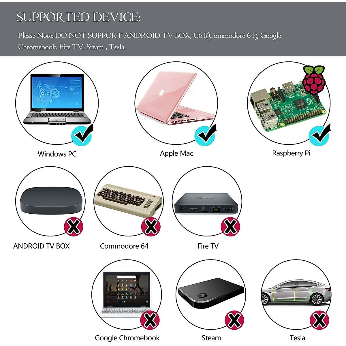 MODESLAB USB N64 Controller,Retro Classic Wired 64 Bit Remote Gamepad Joystick for Windows PC Linux Mac Raspberry Pi 3 - Gray