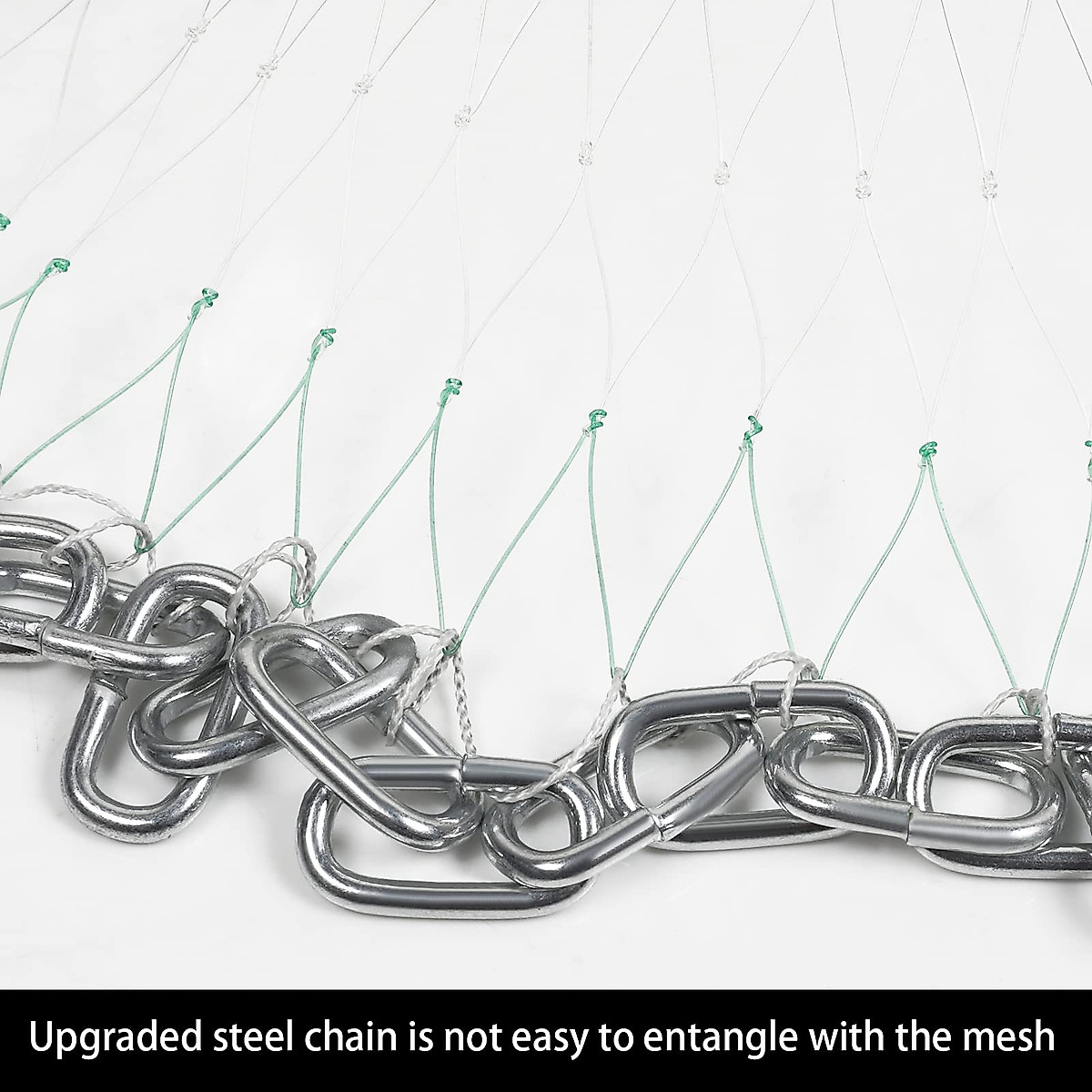 Lucky Monet 10/12/13.3/15ft Radius Large American Saltwater Fishing Cast Net for Bait Trap Fish, Easy Throw Thicken Nylon Line w/Upgraded Steel Chain Sinker, 5/8 Inches Mesh Size