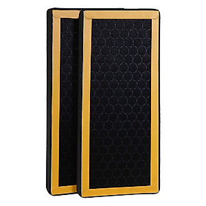 LINNIW Replacement Filter Pack Compatible with HoMedics PetPlus at-PETODR Filter and TotalClean at-OFL Filter for AT-PET01, AT-PET02, AR-45, 4 Pack