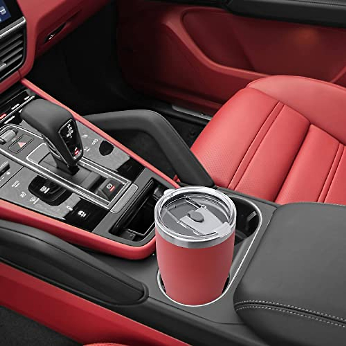 EngyUp 30 oz Insulated Tumbler with Lid and Straw, Healthier Small Molecule Water Insulated Cup, Reusable Stainless Steel Coffee Tumbler, Travel Coffee Mug, Dishwasher-safe Thermal Cup, Pink