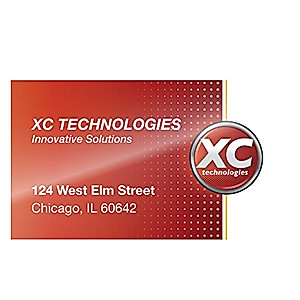 Fellowes Glossy Pouches - Business Card, 5 mil, 100 pack (52031), Clear