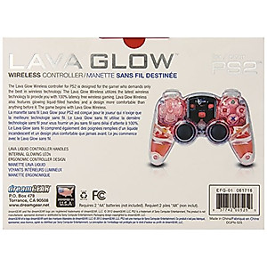 PS2 Lava Glow 2.4 GHZ RF Wireless Controller
