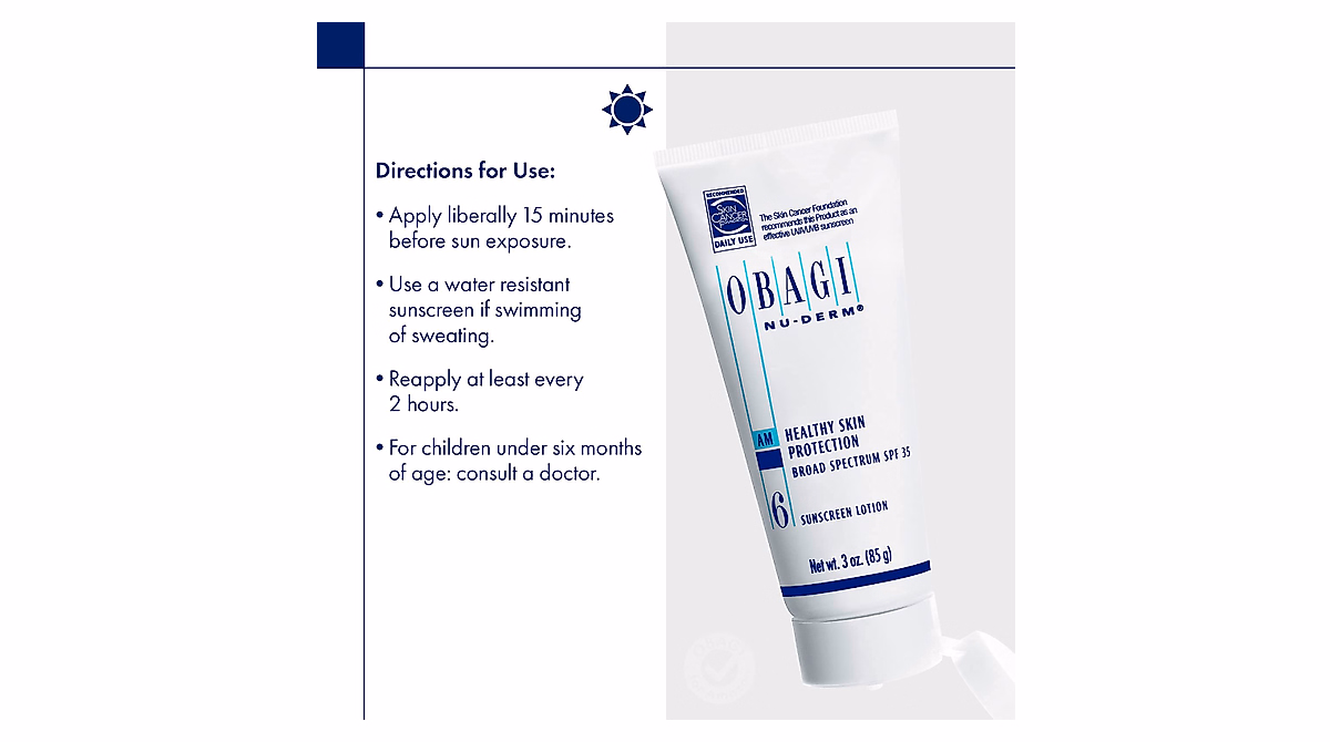 Obagi Medical Nu-Derm Healthy Skin Protection Broad Spectrum SPF 35 ...