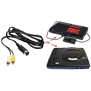 WICAREYO AV Audio Video Composite TV Cable for Genesis 1