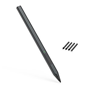 Bluetooth 4.2 Stylus Pen for Microsoft Surface Pro 8, Laptop 4/3/2/1, Surface Book 3/2/1 Laptop and Other Tablets with 4069 Pressure and Tilt Sensitivity,Palm Rejection,Magnetic Design (Black)