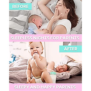 Skywin Self Feeding Baby Bottle with Straw 8oz Bottle Holder for Baby, Anti Colic, for Convenient Feeding (Green)