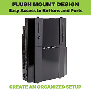 HIDEit Mounts Uni-MXW Mount - Patented in 2015, Made in USA - Adjustable Medium Extra Wide Device Wall Mount, Hide Your Cable TV Box, Video Game Consoles, Receivers, Cable Boxes, Gaming PCs and More