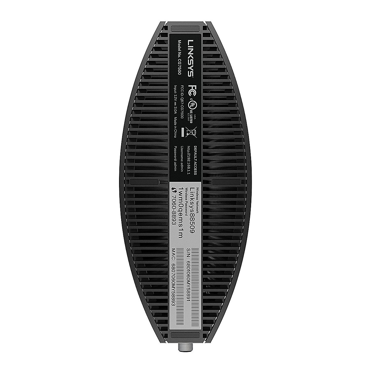 Linksys High Speed DOCSIS 3.0 24x8 AC1900 Cable Modem Router, for Xfinity by Comcast and Spectrum by Charter (CG7500) (Renewed)