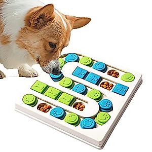 Smart Paws Interactive Pet Puzzle Toys, Level 3 Dog Slow Feeder,Dog Puzzle Feeder,Rabbit Toy