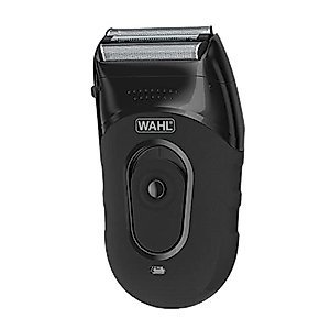 Wahl Compact Rechargeable Lithium Ion Shaver Kit with Hygienic Rinseable Foils & Cutter Bar with Dual Flexible Foils That Move with The Contours of Your Face - 7065