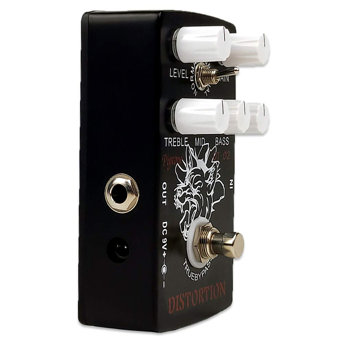 pigtone PP-30 Guitar Effect Pedal Distortion Analog DC 9V True Bypass